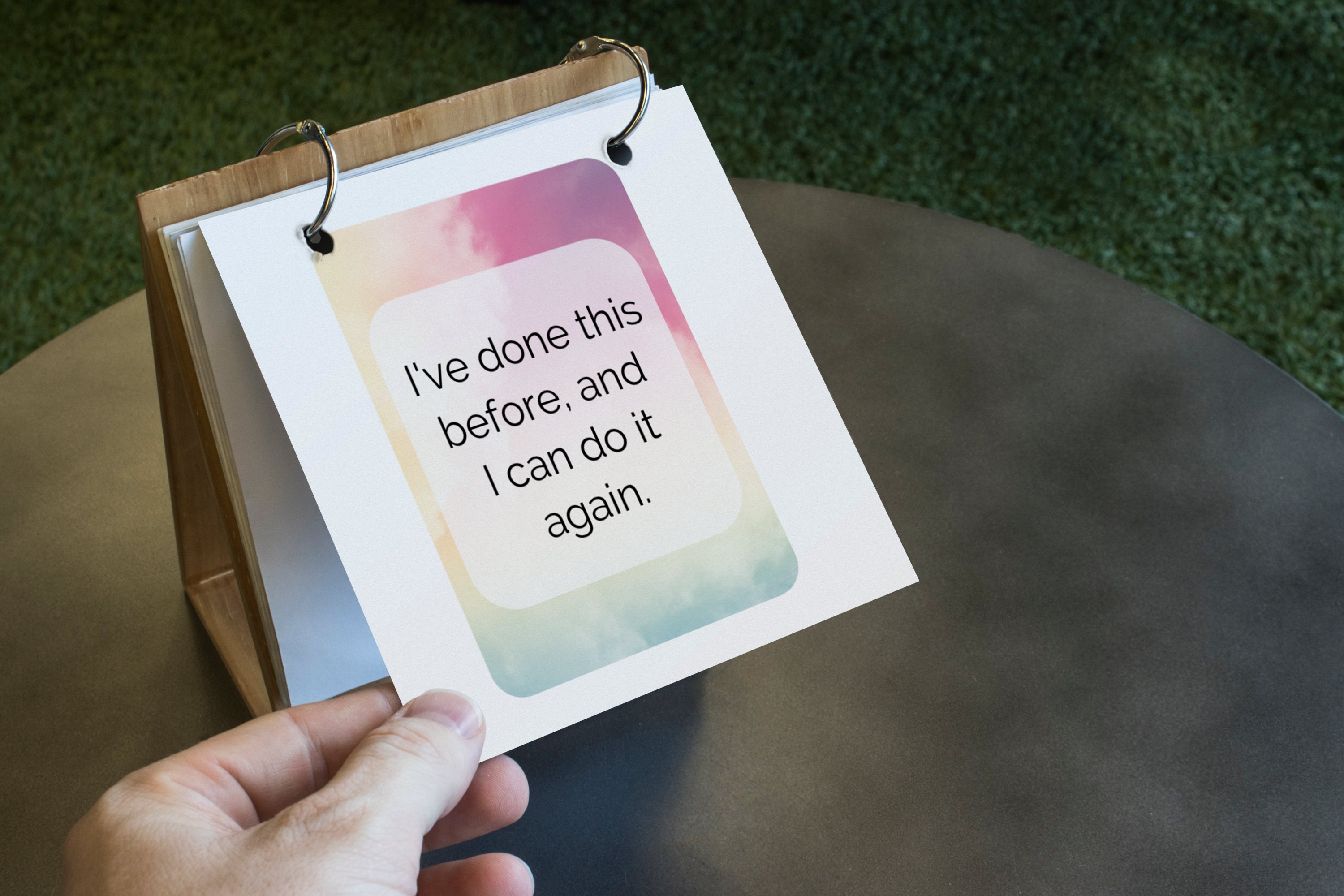 40 Anxiety Coping Cards, Calming Affirmations, Stress Relief, CBT, DBT ...