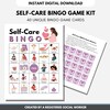 Mental Health BINGO Game Kit, Wellness, Well-being Activity, Student ...