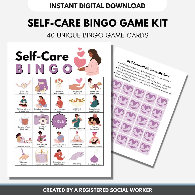 Self Care Printables - Etsy