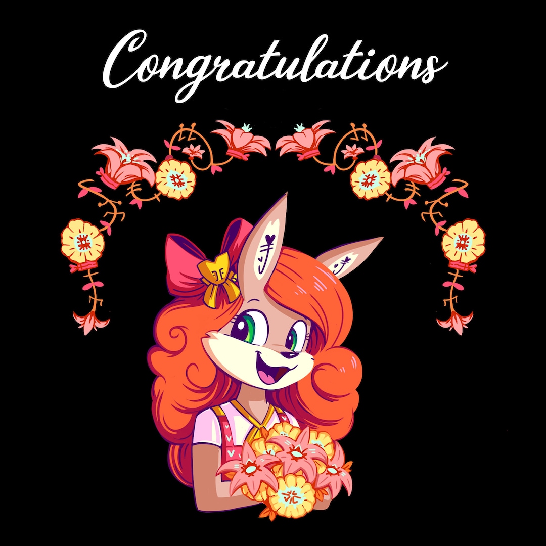 Congratulations Card, Congratulations Card for Her, Cute Card, Handmade ...