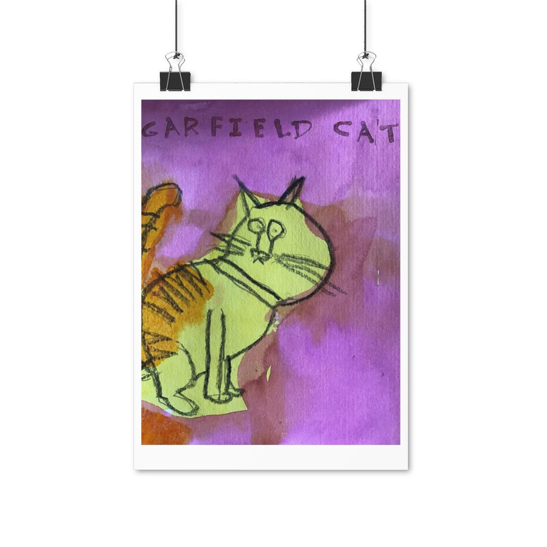 GARFIELD CAT POSTER - Etsy