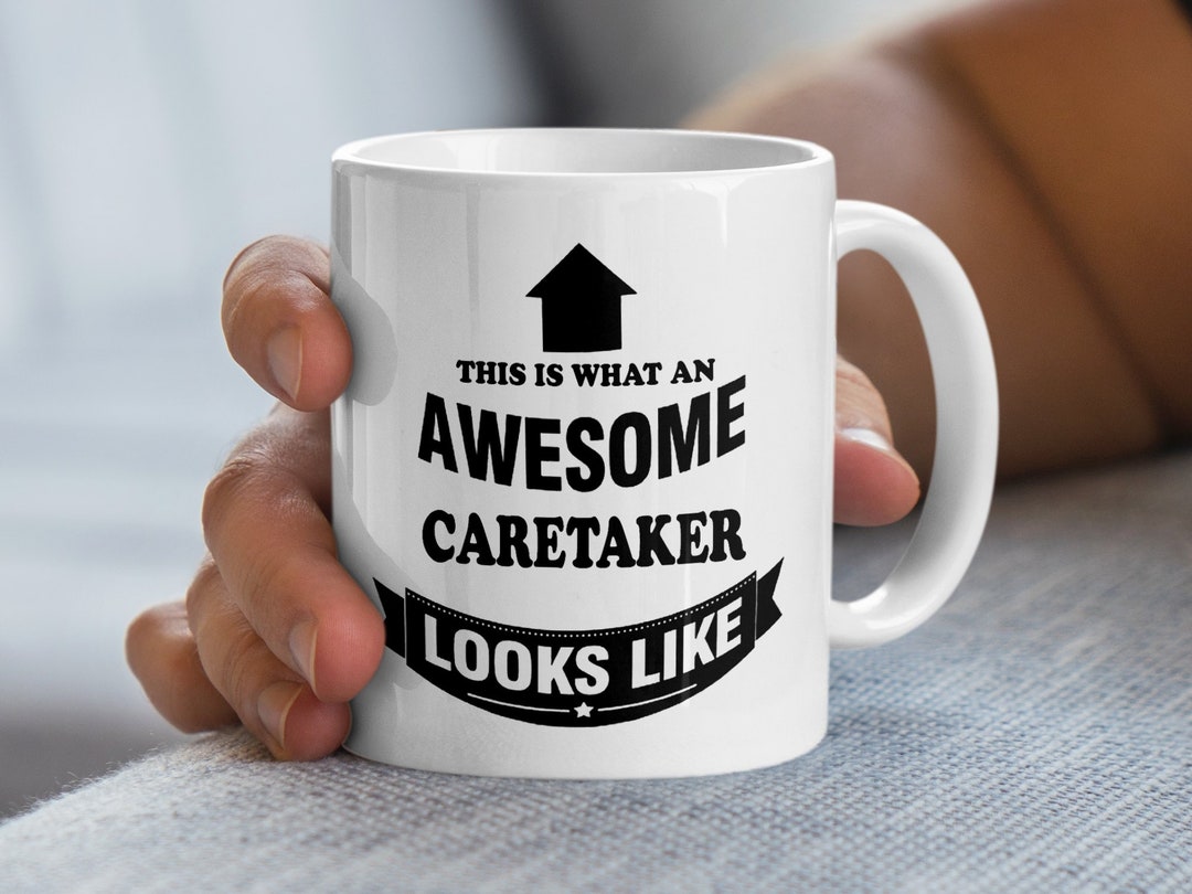 Awesome Caretaker Mug, Funny Appreciation Gift, Unique Caregiver Coffee ...