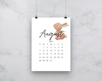 2023 Woodland Calendar - Etsy