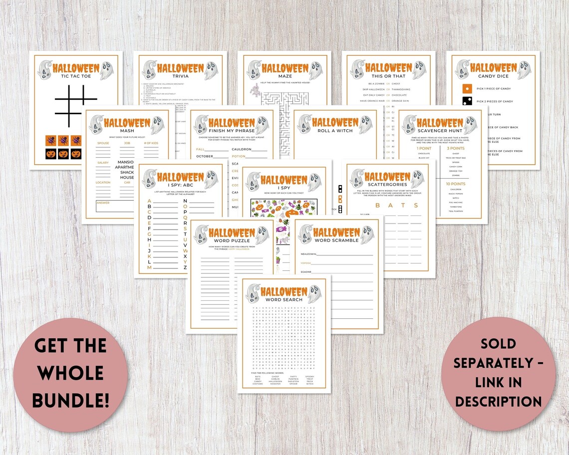 Halloween Roll A Witch Printable Halloween Game for Kids - Etsy