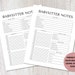 Editable Babysitter Notes Printable | Babysitter Information Sheet ...