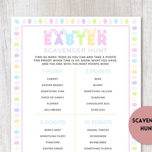 14 Easter Games for Kids Printable Family Game Activities | Etsy