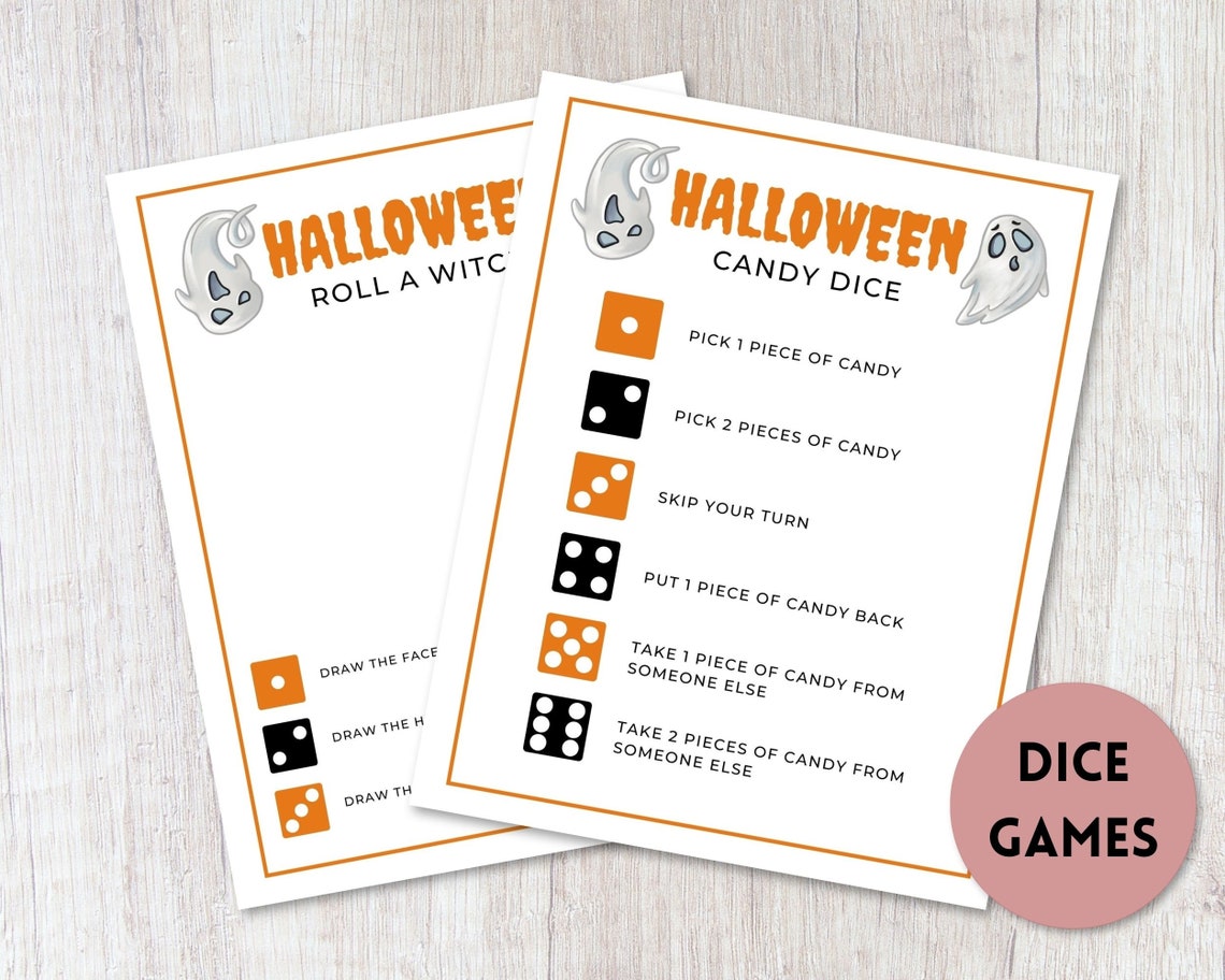 15 Halloween Games for Kids Printable Halloween Party Games | Etsy