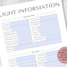 Editable Flight Planner Printable | Flight Information Sheet | Travel ...