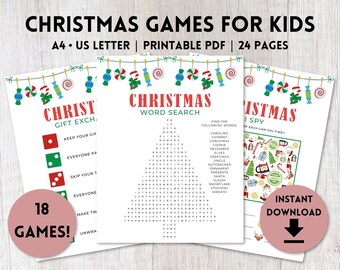 Classroom Christmas Games - Etsy