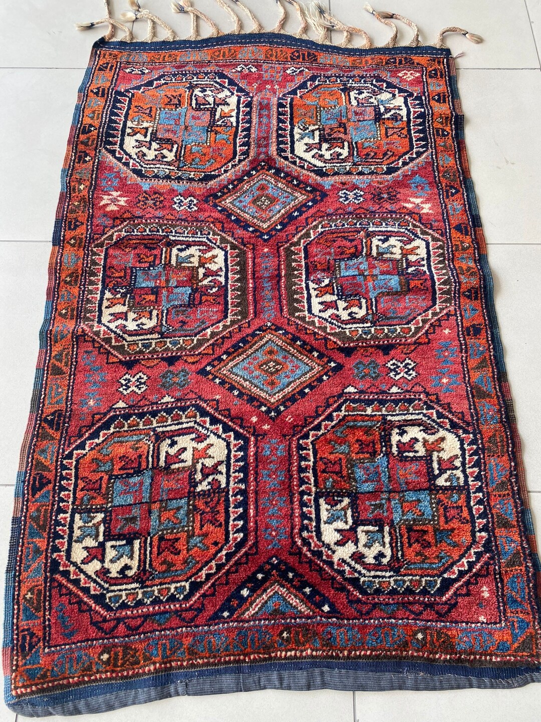 Kurdish Tribal Rug,kurdish Antique Rug,antique Tribal Rug,antique ...