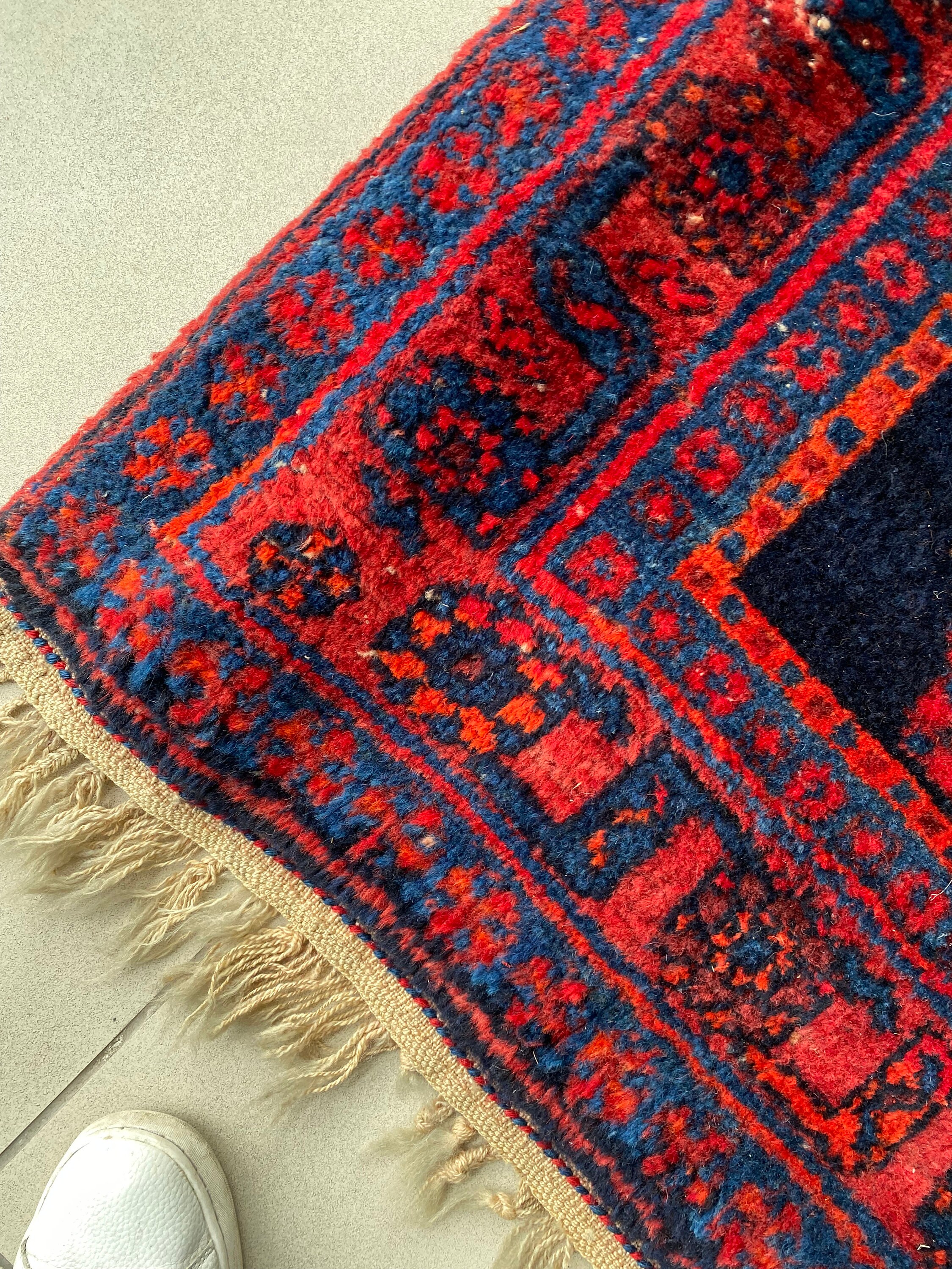 Antique Kurdish Rug, Antique Kurdish Carpet, Tribal Kurdish Rug, 4x8 ...