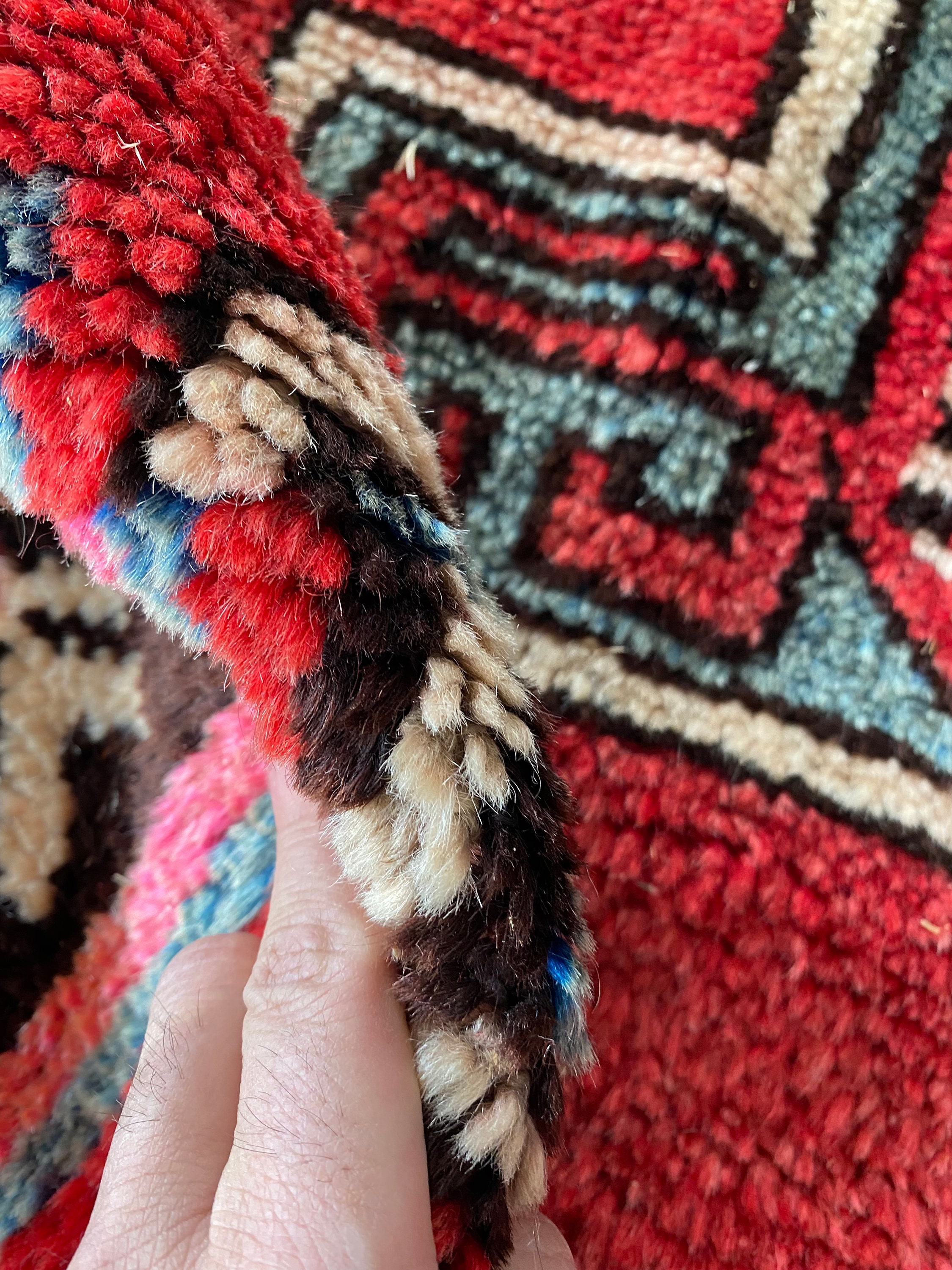 Antique Kurdish Tribal Rug, Nomadic Rug, Oriental Rug, Handwoven Rug ...