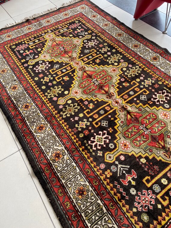 Antique Karabagh Carpet Karabagh Rugantique Caucasus - Etsy