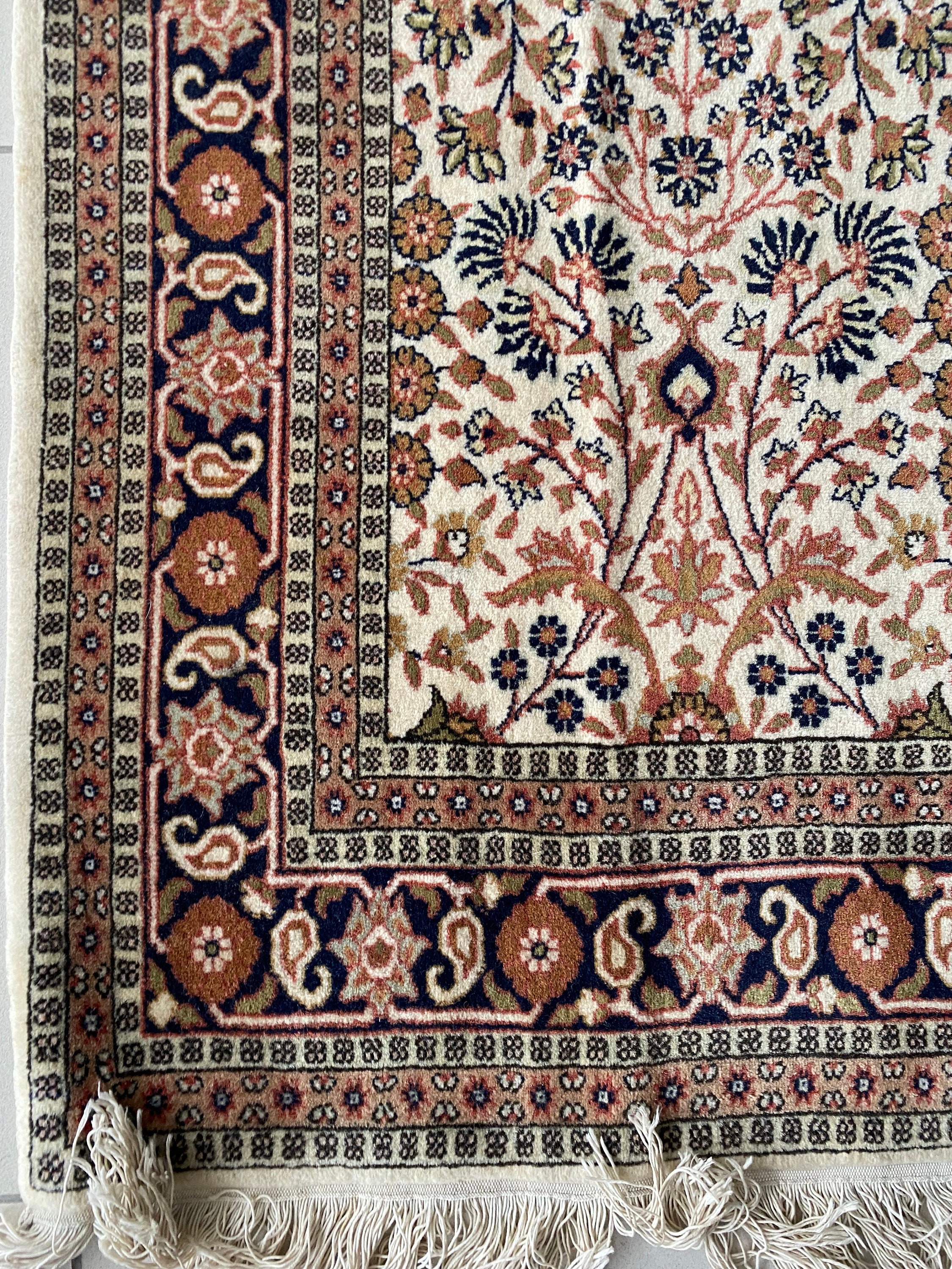 Hereke Carpet, Hereke Wool Rug, Turkish Hereke Rug, Vintage Wool Rug ...