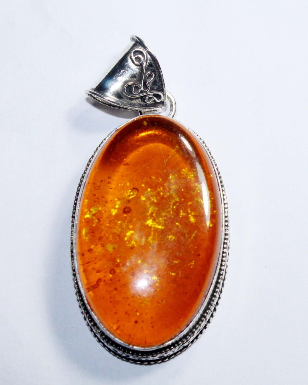 Most Beautiful Amber Oval Shape Handmade Fashion Jewelry Gemstone ...
