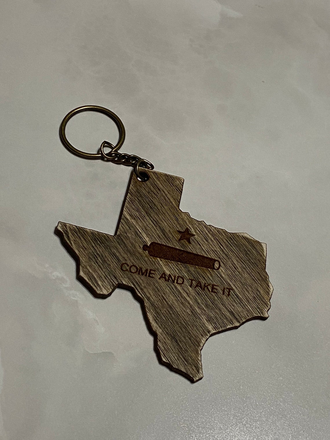 Valentine Keychain Dallas Adventure Keychain Wooden - Etsy
