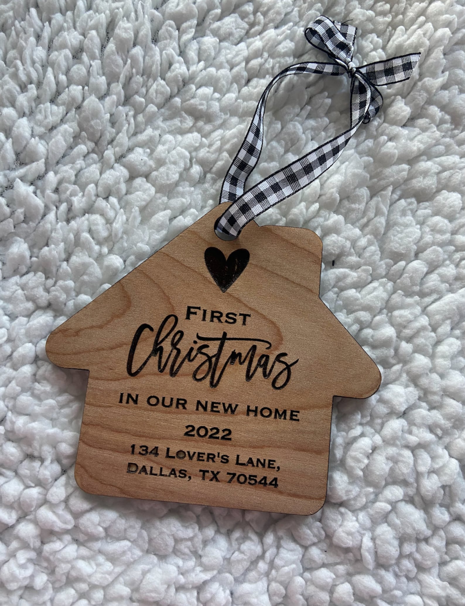 Housewarming Gift First Home Ornament Custom First Christmas - Etsy