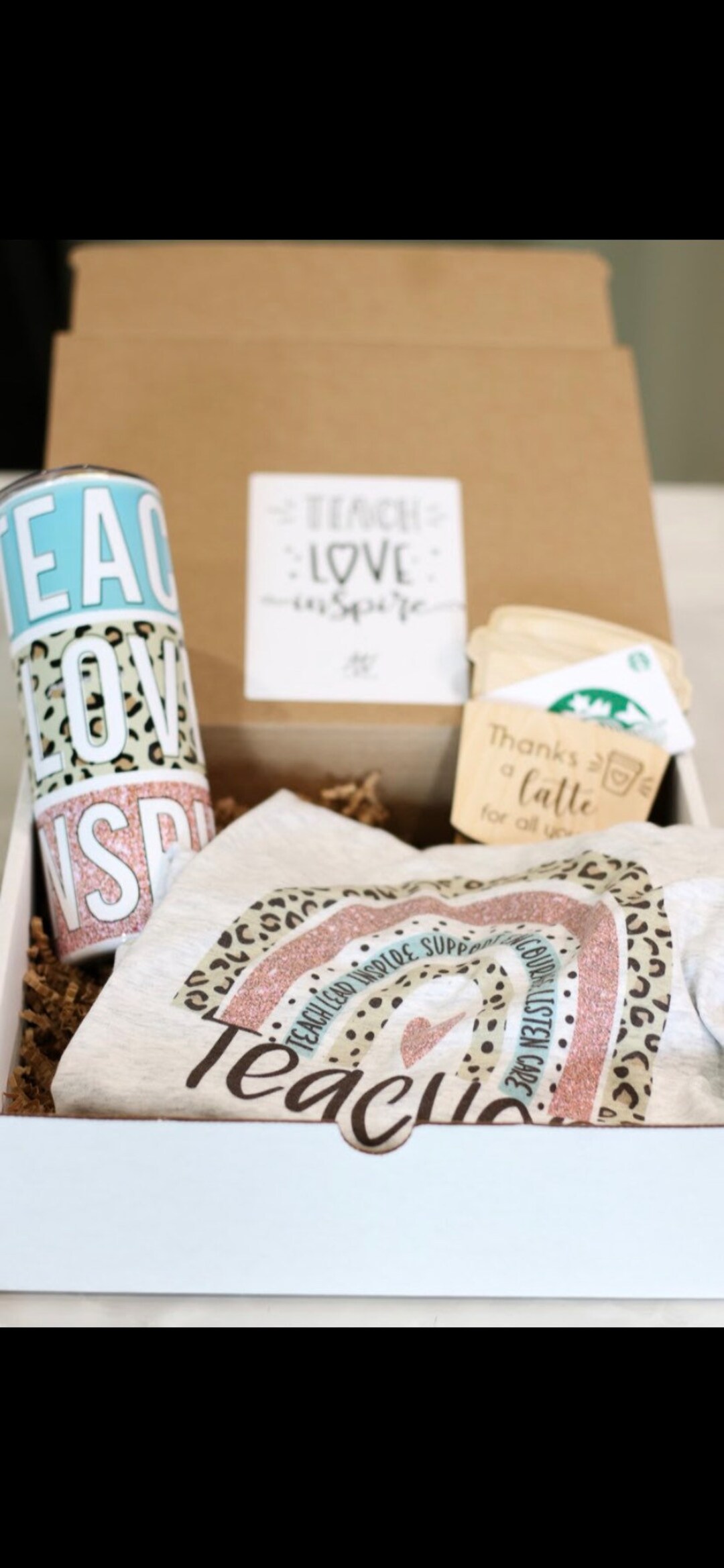Teacher Gift Box, Christmas Gift for Teacher, Teacher Appreciation Gift ...
