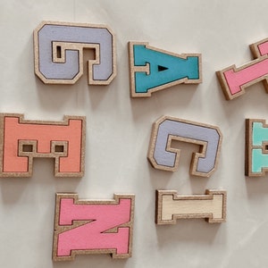 Personalized Teacher Sign, Varsity Letters Classroom Sign, Teacher Door ...