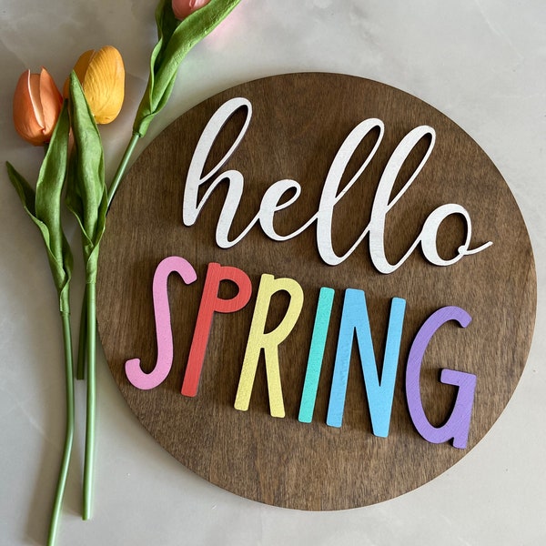 Spring Signs - Etsy