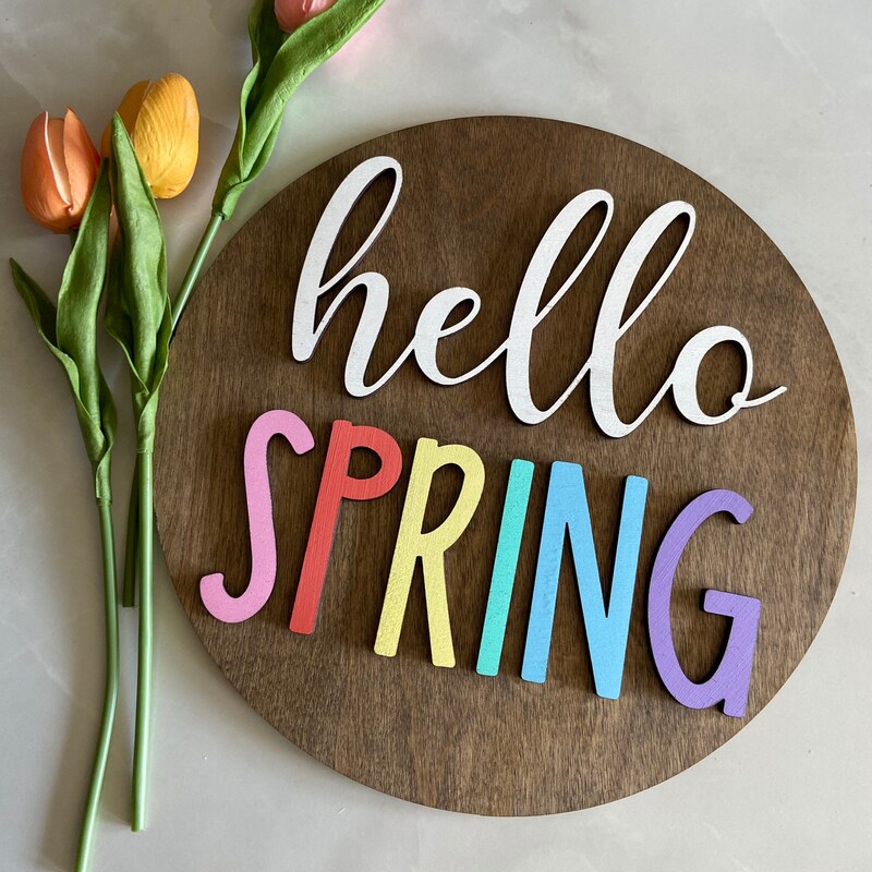 Spring Signs - Etsy