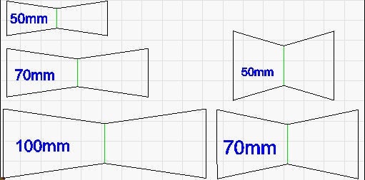 Bow Tie Inlay Template SVG/DXF File - Etsy