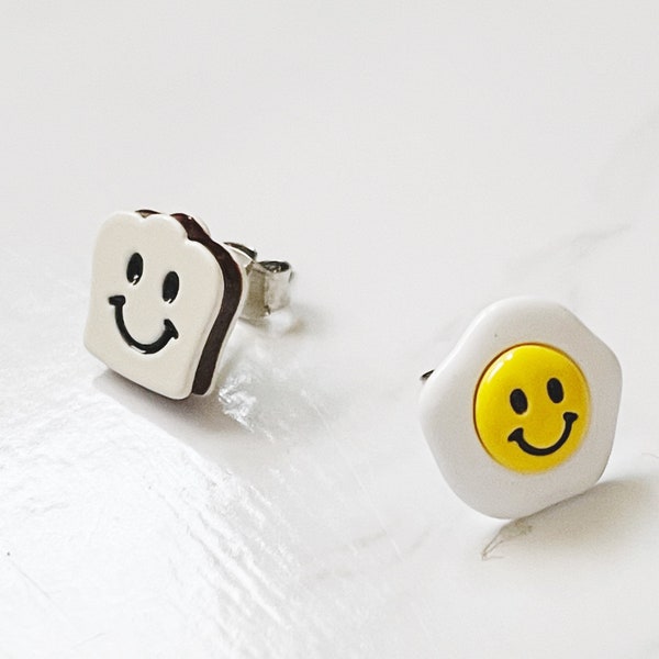 Toast Earrings - Etsy