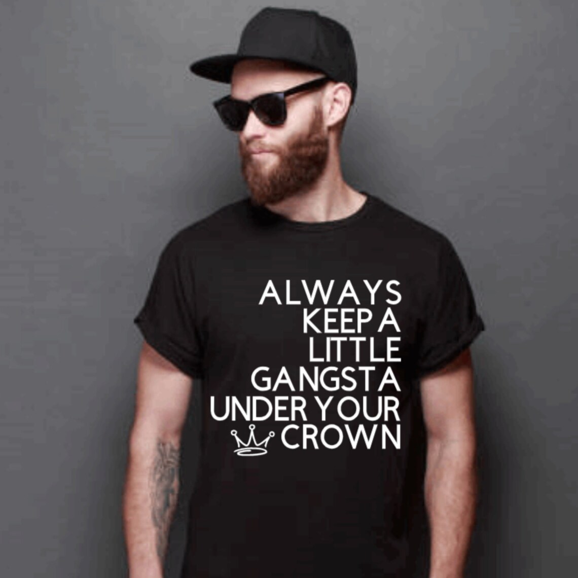 The Gangsta Tee - Etsy