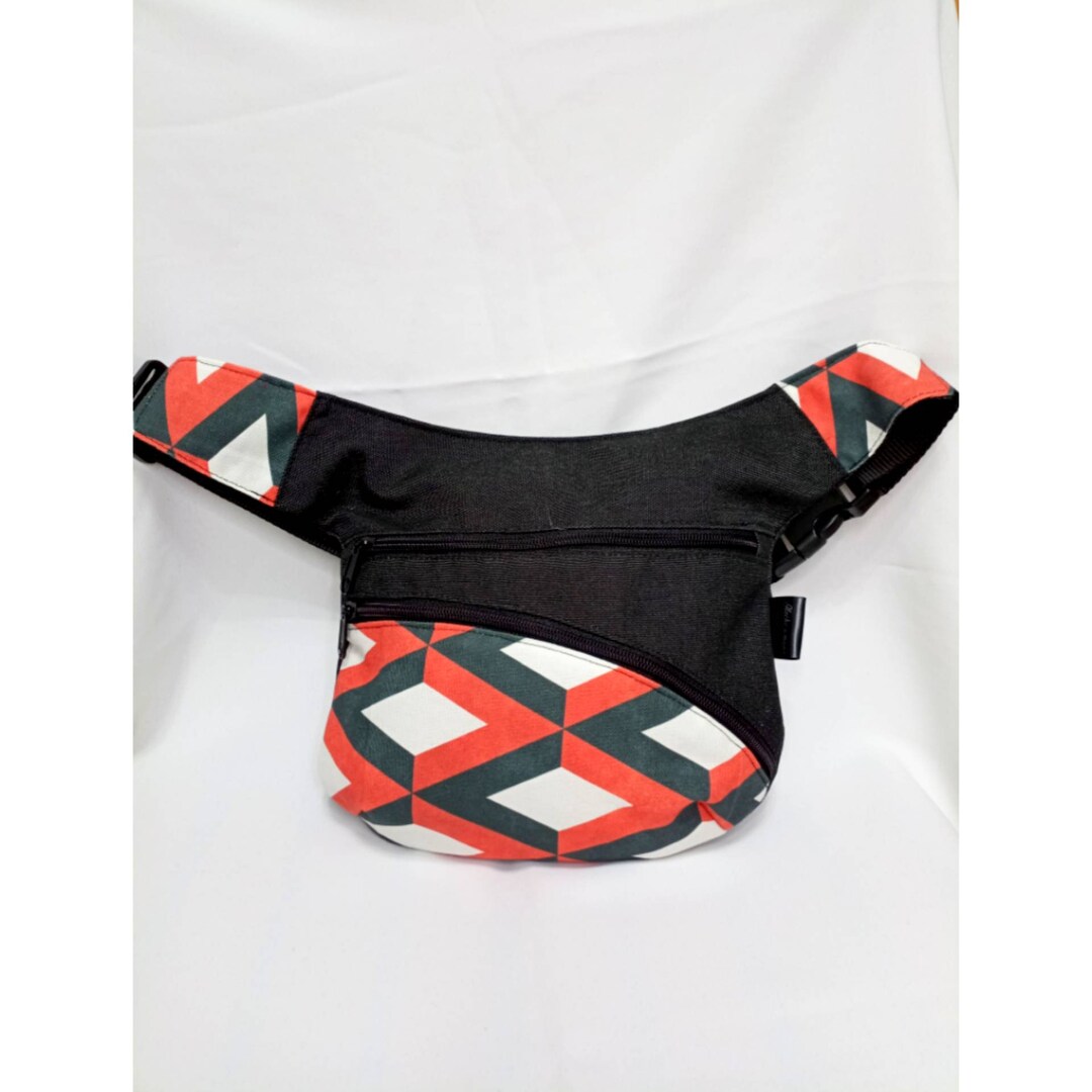 Fabric Fanny Pack, Geometria Fanny Pack, Urban Fanny Pack, Hip Bag ...