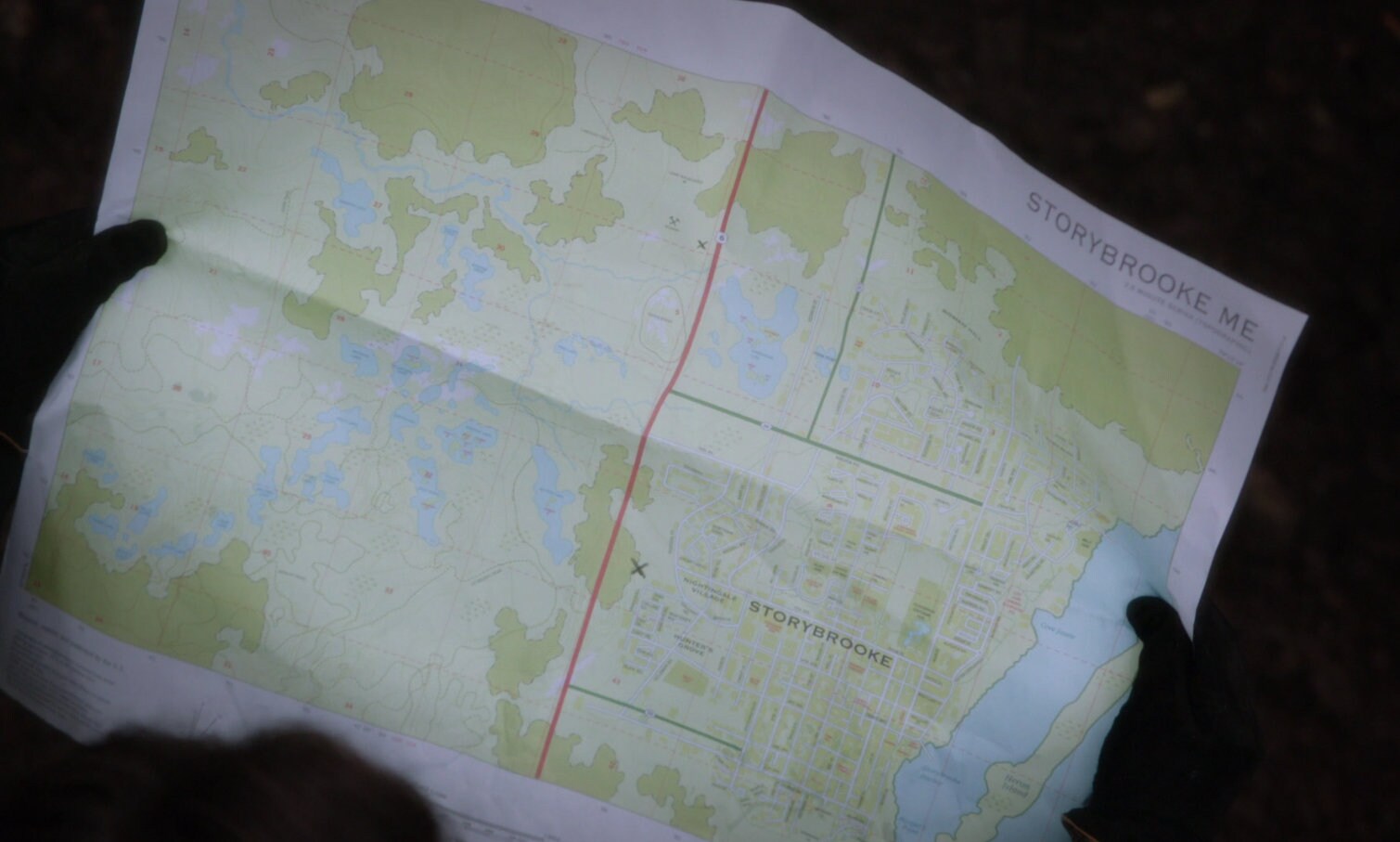Storybrook Map once Upon a Time / Storybrook Map once Upon a Time - Etsy