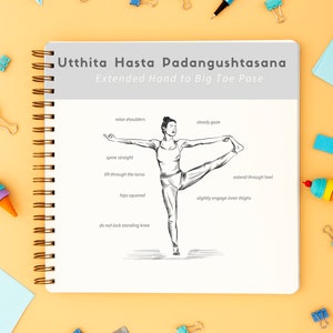 Yoga Book Yoga Pose Manual Yoga Poses Yoga Position Yoga Gifts Yoga ...