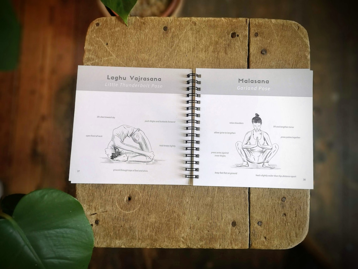 Yoga Book Yoga Pose Manual Yoga Poses Yoga Position | Etsy