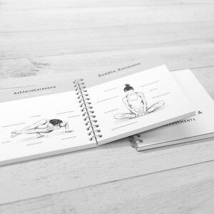 Yoga Book Yoga Pose Manual Yoga Poses Yoga Position Yoga Gifts Yoga ...