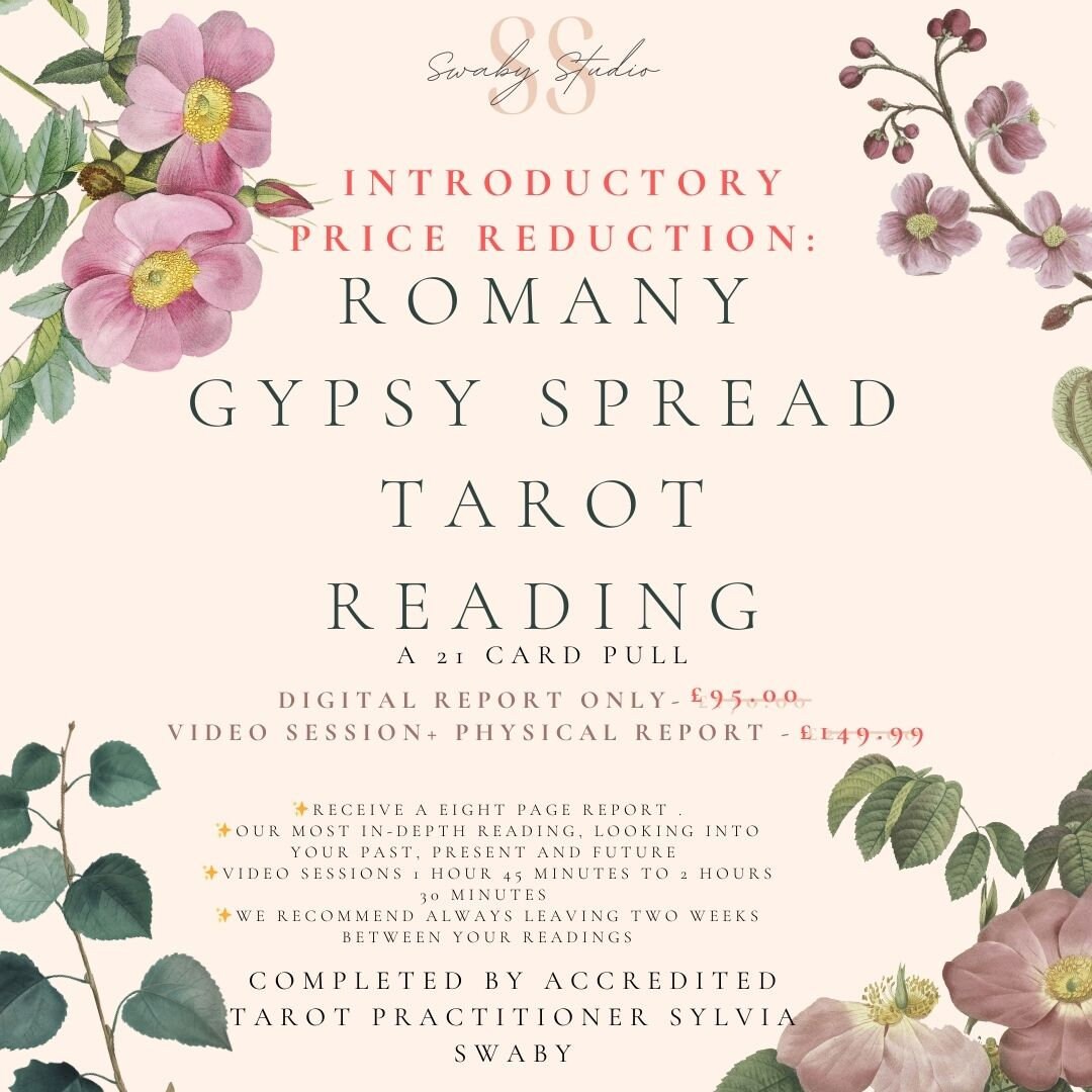 Tarot Reading - Romany Gypsy Spread -21 Tarot Card Pull -tarot Card ...