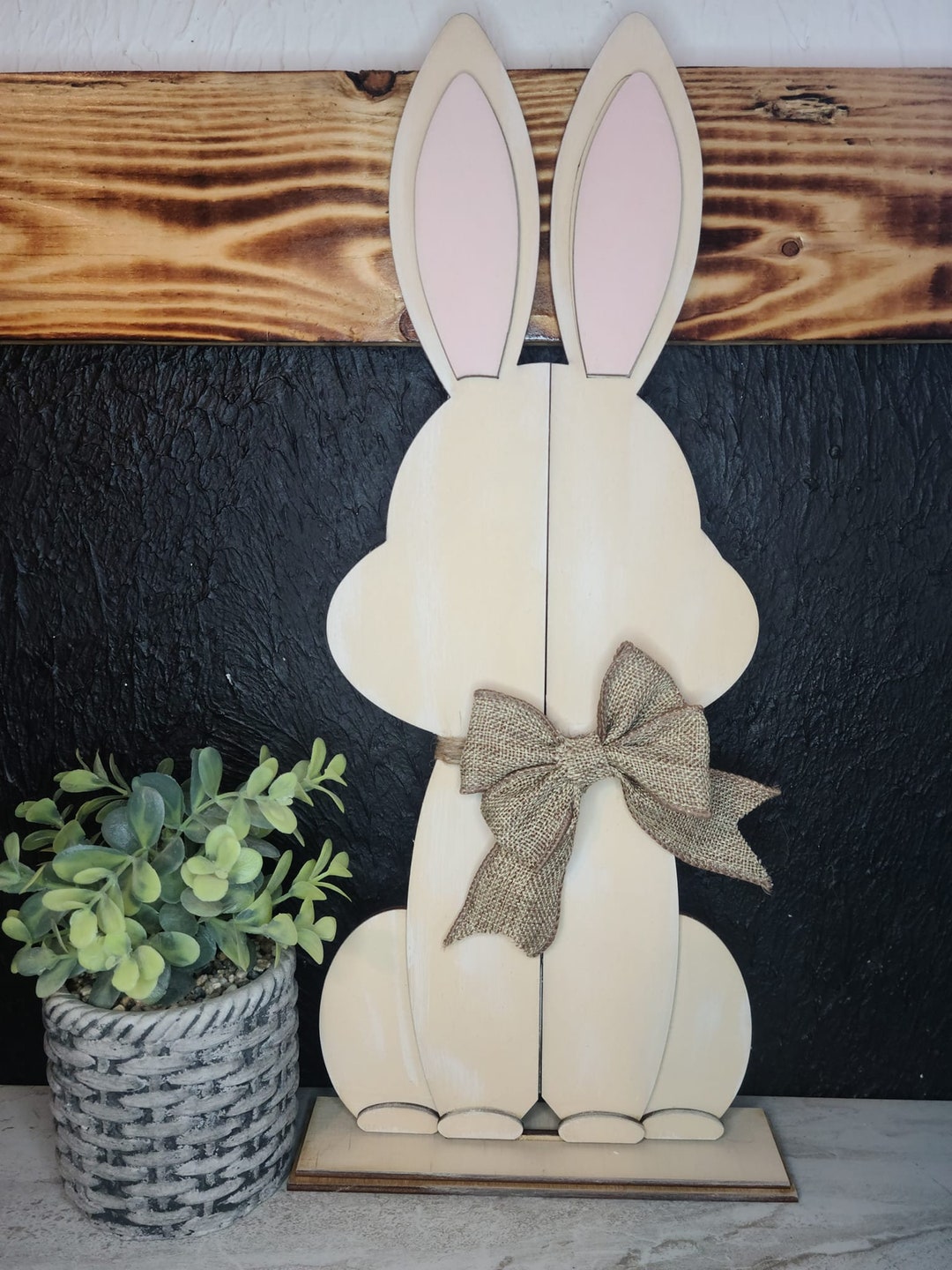 Standing Bunny Shelf Decor File - Etsy
