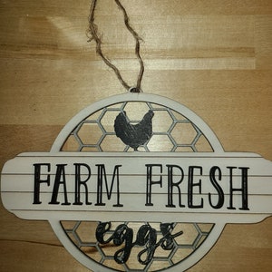 Chicken Wire Farmhouse Signs File - Etsy