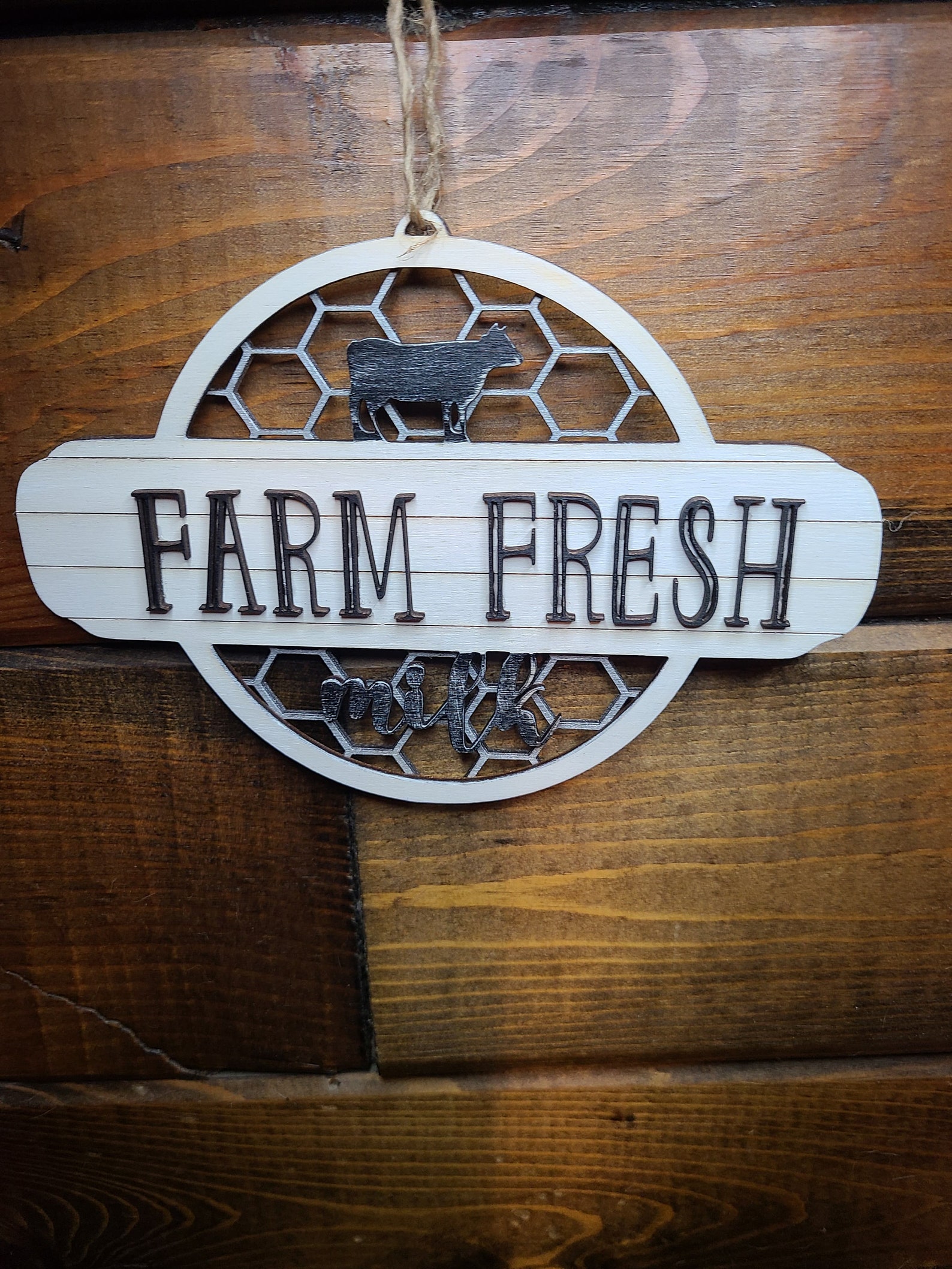 Chicken Wire Farmhouse Signs File - Etsy