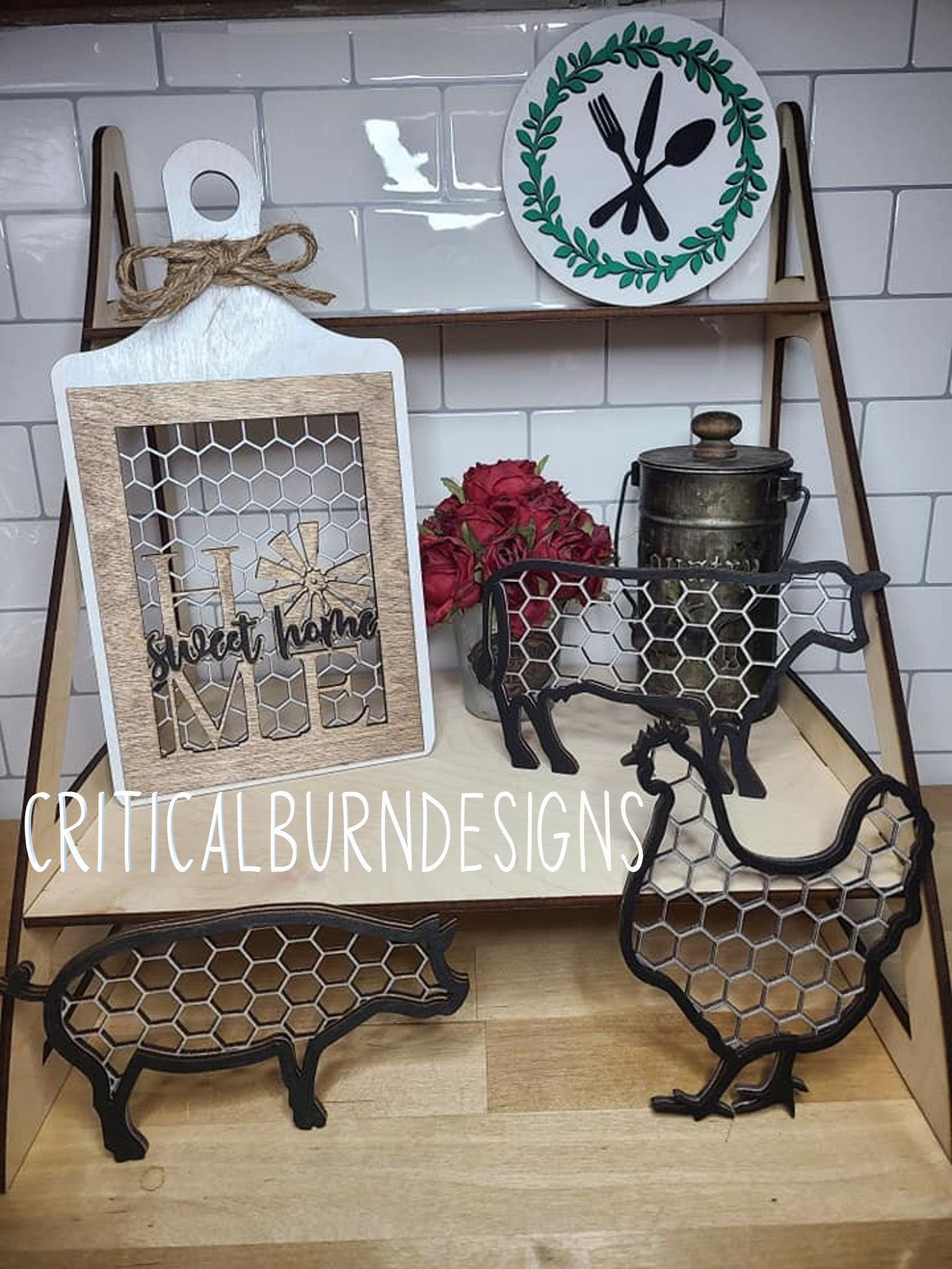 Chicken Wire Farmhouse Decor File - Etsy