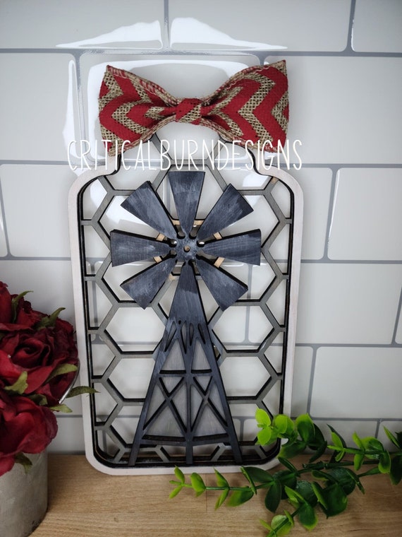 Windmill Farm Tag File | Etsy