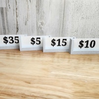 Mini Arch Pricing Signs Acrylic Market/pop up Stall Business Signs - Etsy