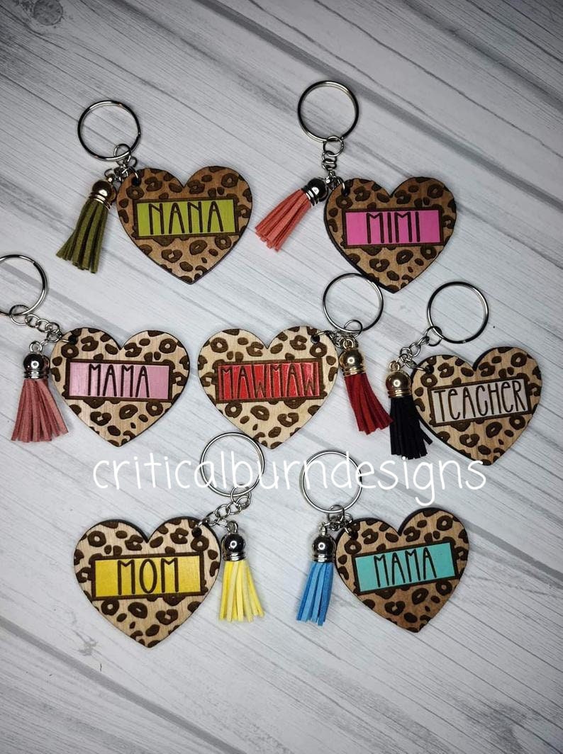 Cheetah Print Name Keychain File | Etsy