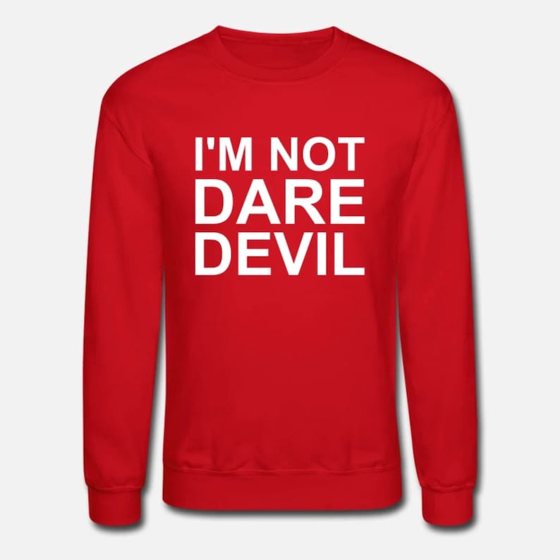 Dare Devil Matt Murdock im Not Daredevil Shirt - Etsy