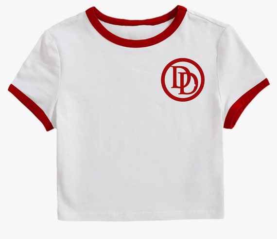 Daredevil Baby Tee Y2k Marvel She Hulk Dare Devil Jennifer - Etsy