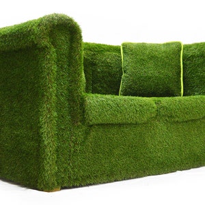 Artificial Grass Sofa - Made by GrasscraftUK - Etsy UK