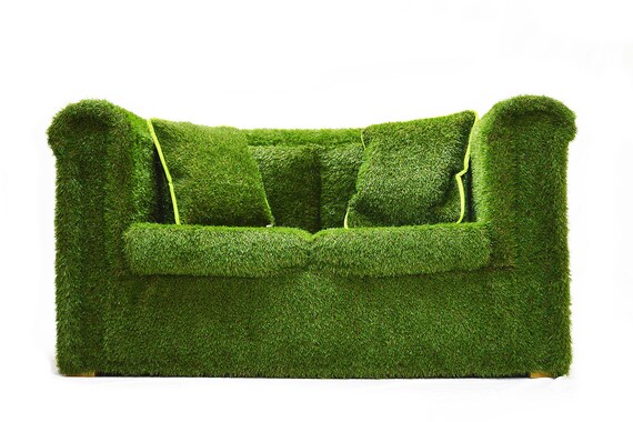 Artificial Grass Sofa | Etsy UK