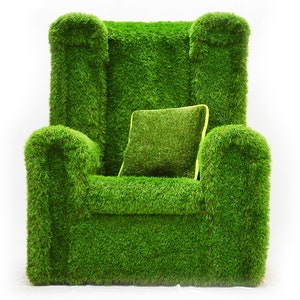 Artificial Grass Porter's Chair - Etsy