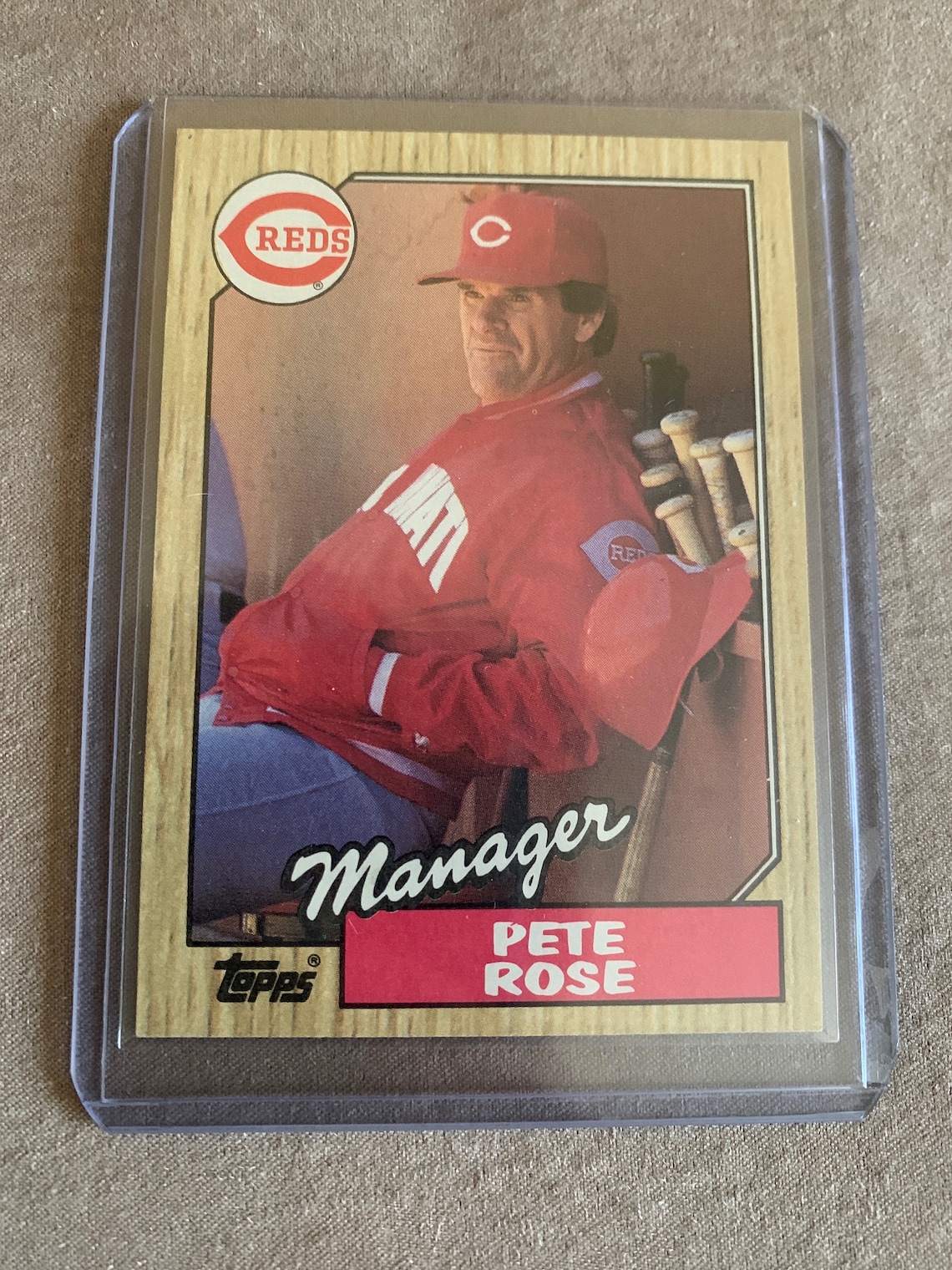 Rare Pete Rose 1987 Topps Error Card Set - Etsy
