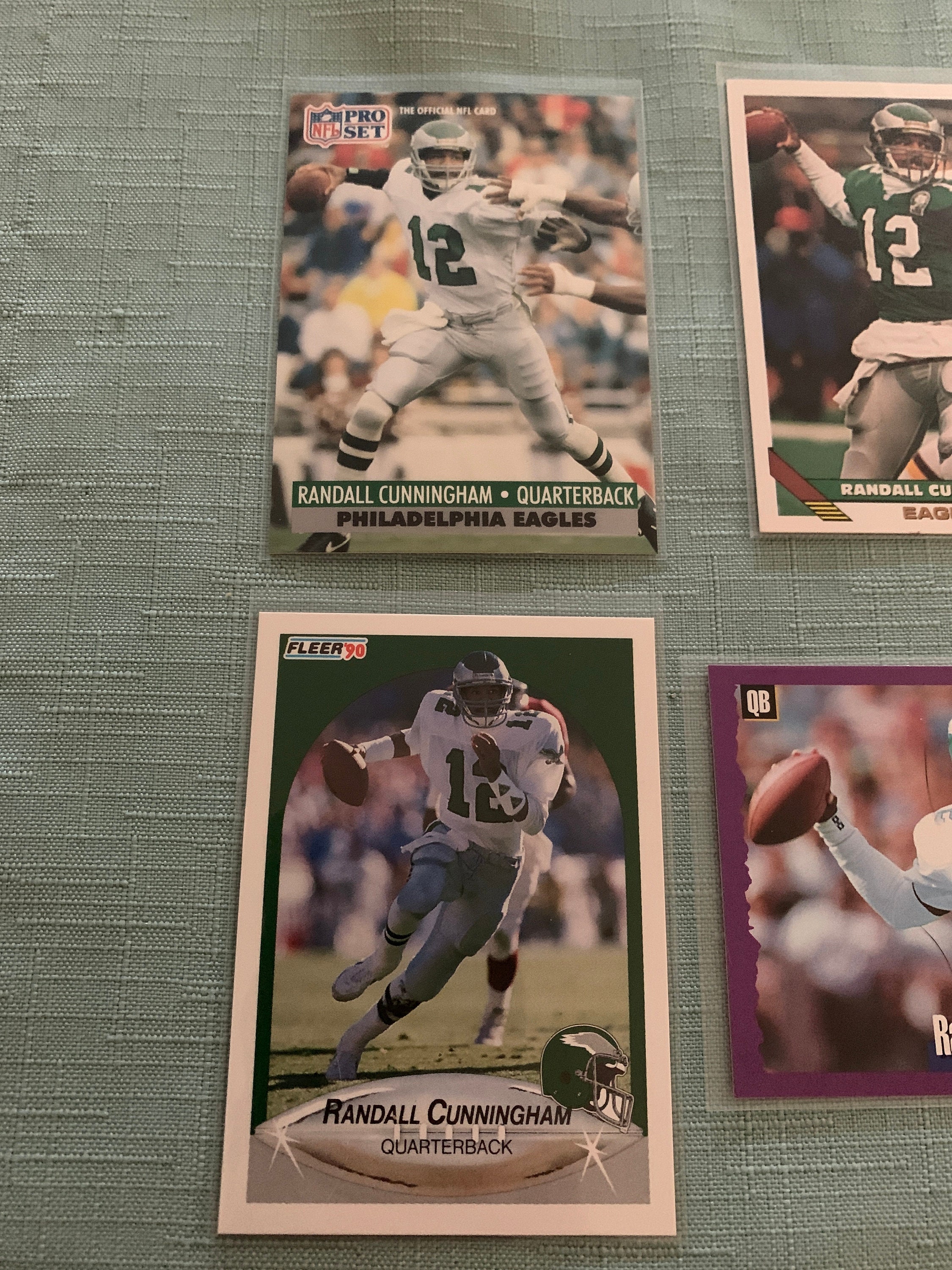 Set of Randall Cunningham Eagles Cards - Etsy
