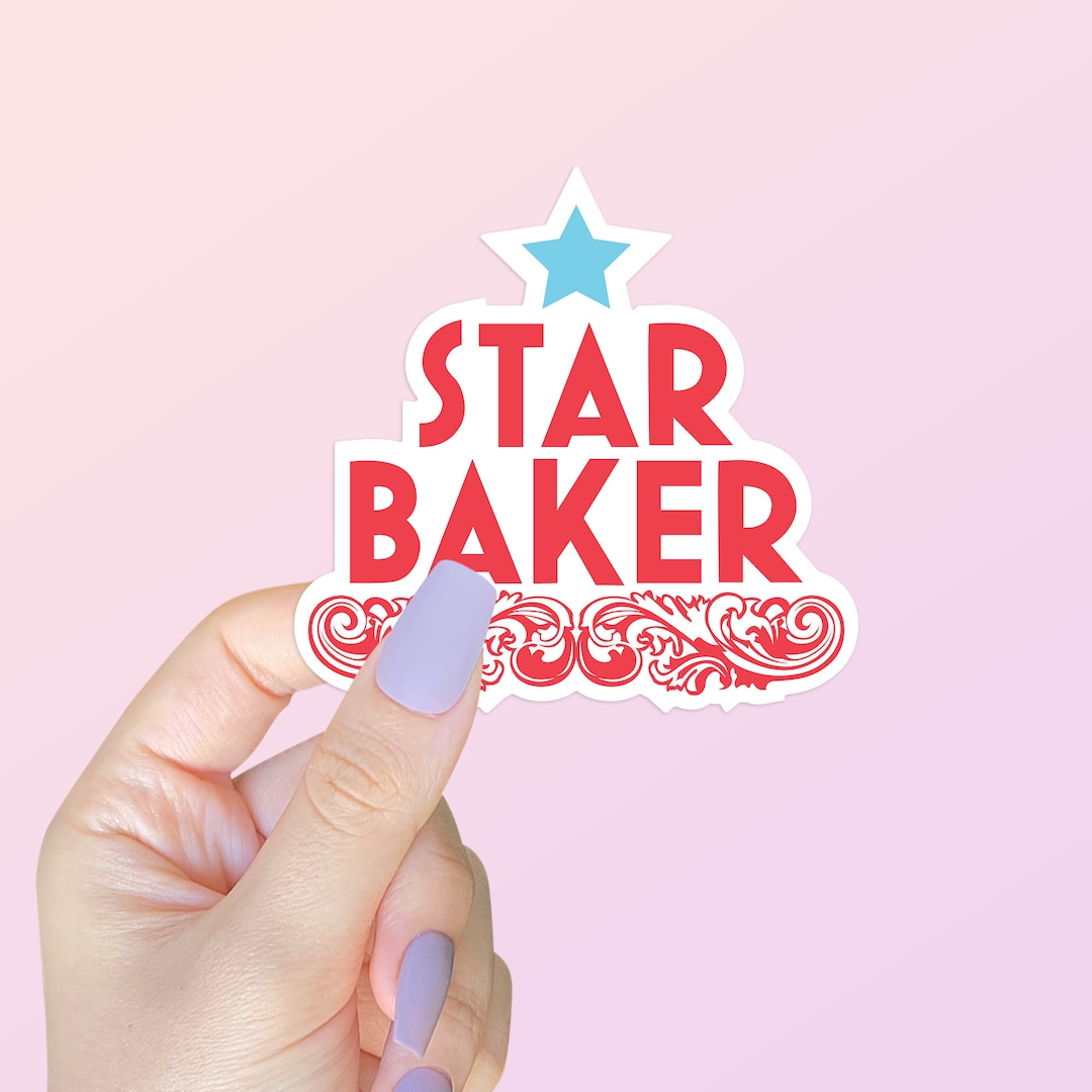 Star Baker Bake off Sticker | GBBO Sticker - Etsy