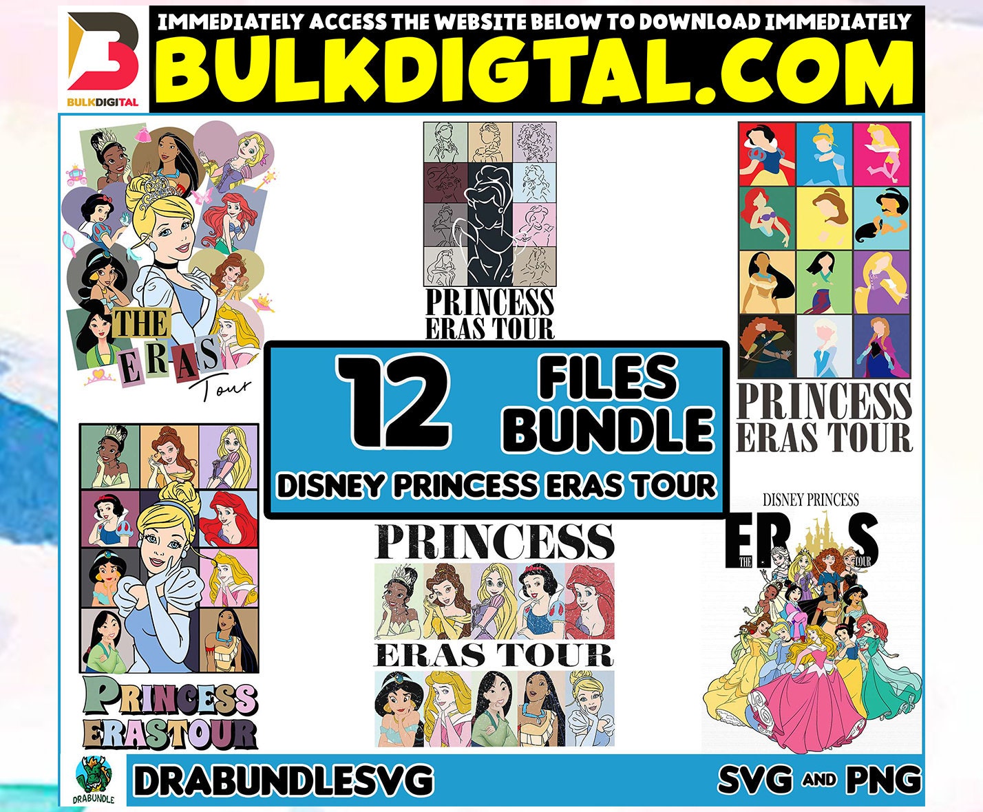 Princess Eras Tour Png Princess Png Princess Royal Tour Png - Etsy